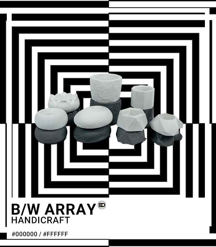 B&W Array: Stylish Black And White Collection For Modern Home Decor
